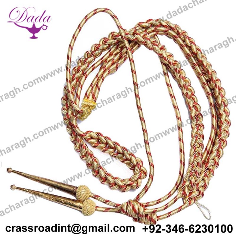 General Dress Aiguillette Military army airforce navy officer uniform