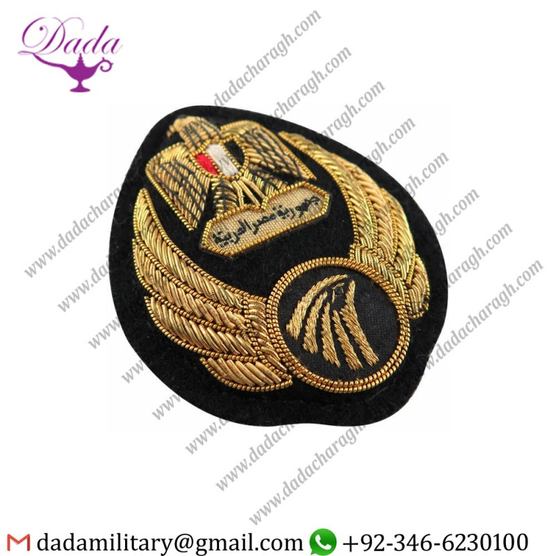 Handmade Badge Bullion Wire Blazer Badges Custom Blazer Badges, Buy