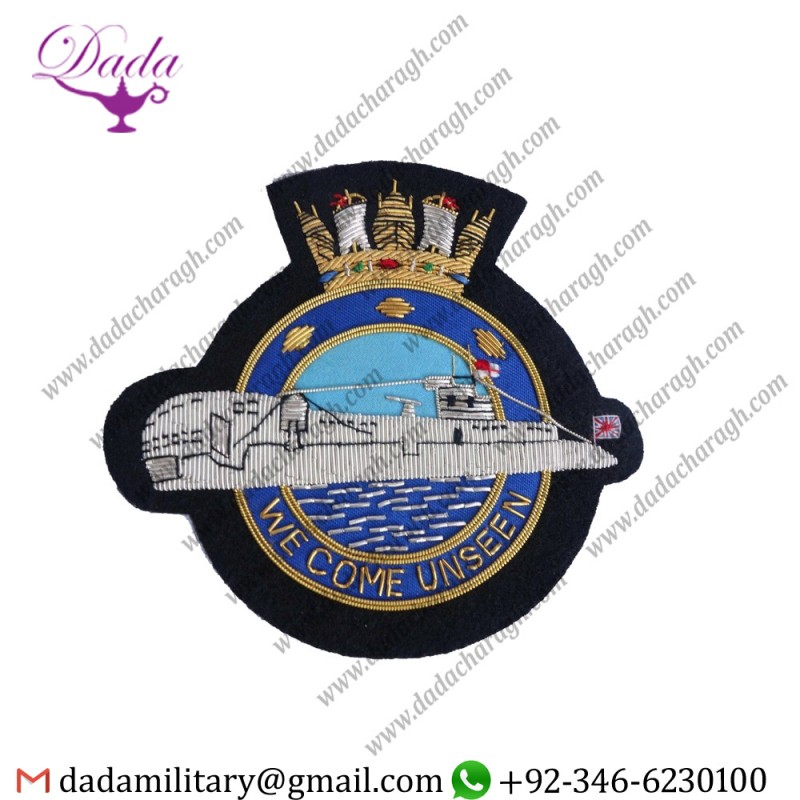Military Insignia Royal Navy Submarine Service '' We Come Unseen