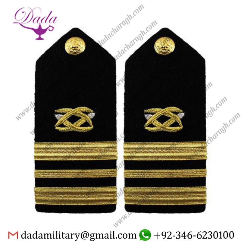 Braided Shoulder Board Navy Shoulder Board Male Lieutenant Commander