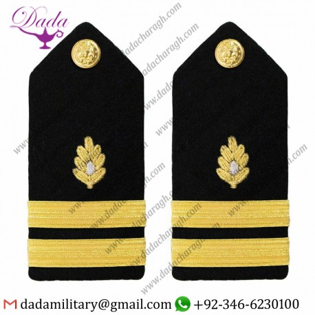 Military Shoulder Epaulets U.s.navy Shoulder Board Lieutenant Medical