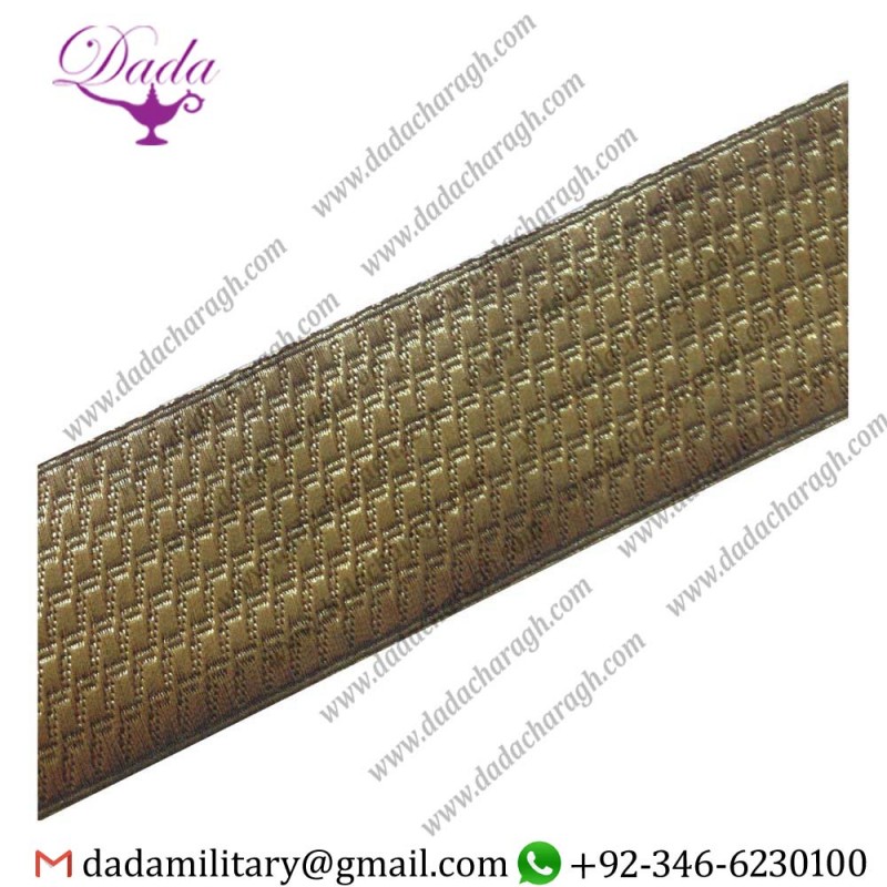 B&s Lace Gold Mylar, Bias, 5cm,2 Inches, Army, Braid, Military, Braid