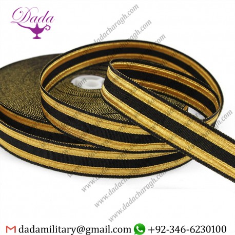 Military Braid And Lace Gold Pilot Galon, Army Navy Vestment, Military