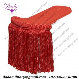 Epaulet Board Red Custom Made Military Uniform Epaulette Army Military
