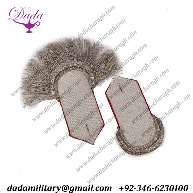 Shoulder Board Silver Baden Style Shoulder Epaulets Supplier Epaulette