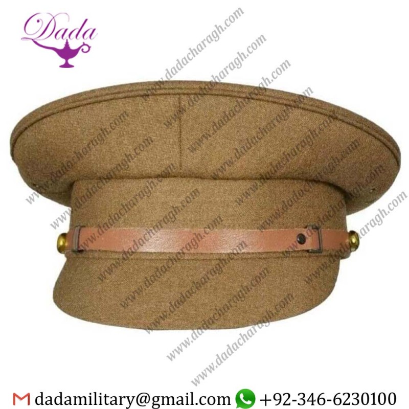 Military Peak Cap, British Army Officers And Wo1s (Fad) Service Dress