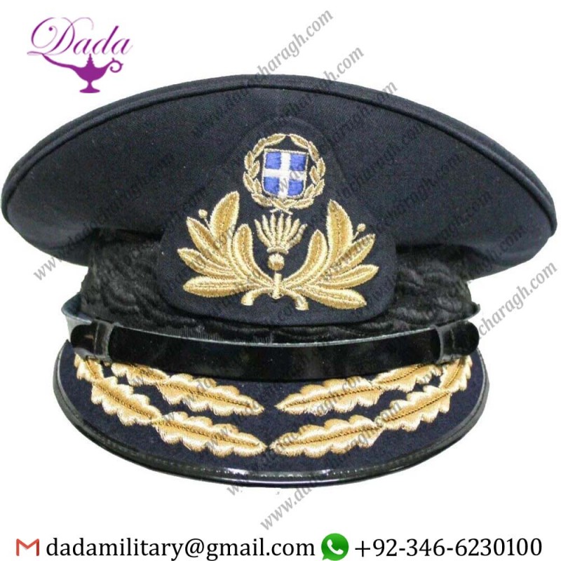 Custom Made 1980 Greece Greek Military Army Hat General N2 Uniform cap