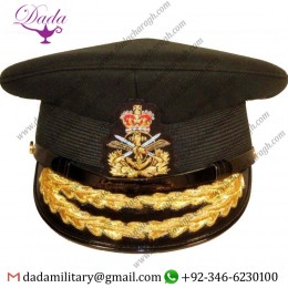 Male Canada Canadian Armed Forces Land General Officer Dress Hats Caps