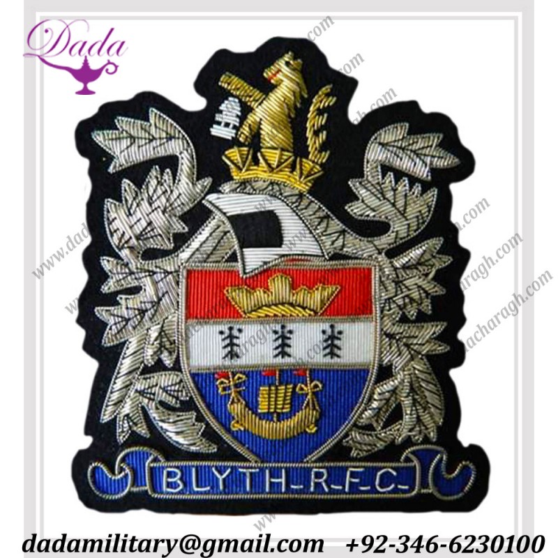 Embroidered Clan crest Patch Patches, Badge Crest, Carved Family Crest