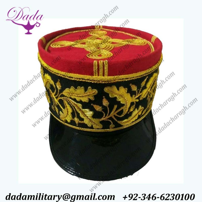 Ww1 French Admiral General Kepi, Visors Caps Manufacture Gold Bullion