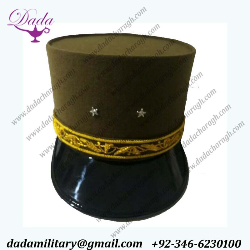 Ww1 French Officer Kepi, Hat Cap German Hand Embroidered Visor Cap cap
