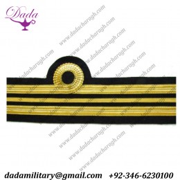 Cuff Rank Sleeve Cuff Curls Lt Cdr Navy Gold Wire Lieutenant Commander