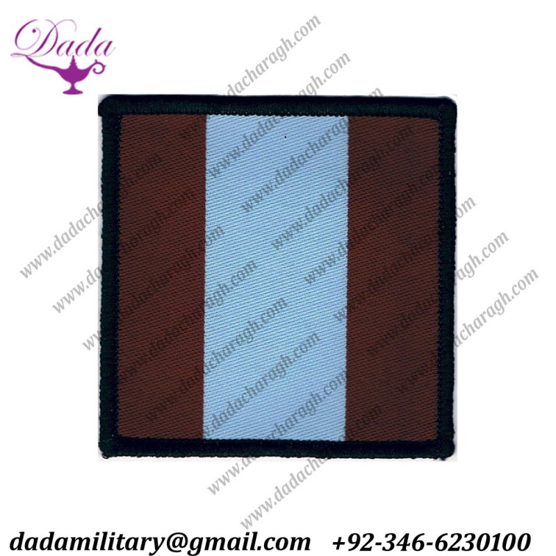 16 Air Assault Brigade Headquarters Maroon Blue Maroon Woven Parachute