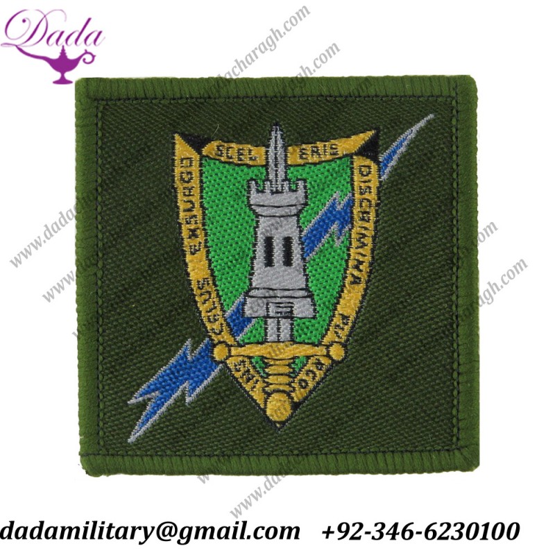 Central Region Signal Group (AFCENT Shield Lightning On Olive Square