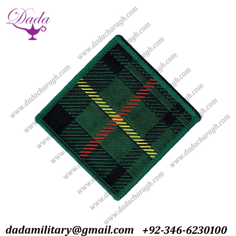 Parachute Regiment 15th Battalion Hunt' Stewart Tartan Woven Parachute