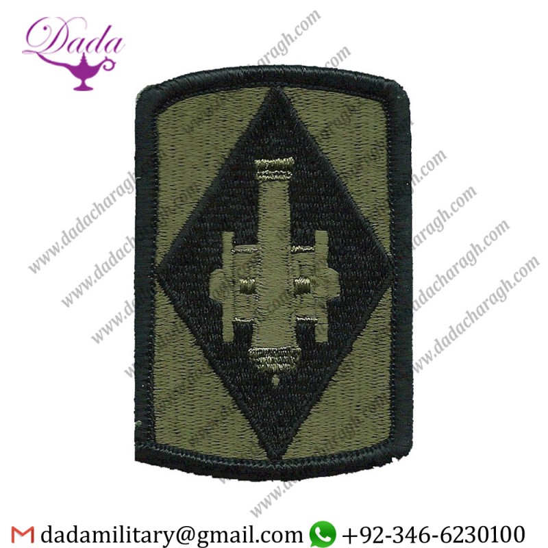 75th Field Artillery Brigade Subdued Embroidered Army Shoulder Sleeve