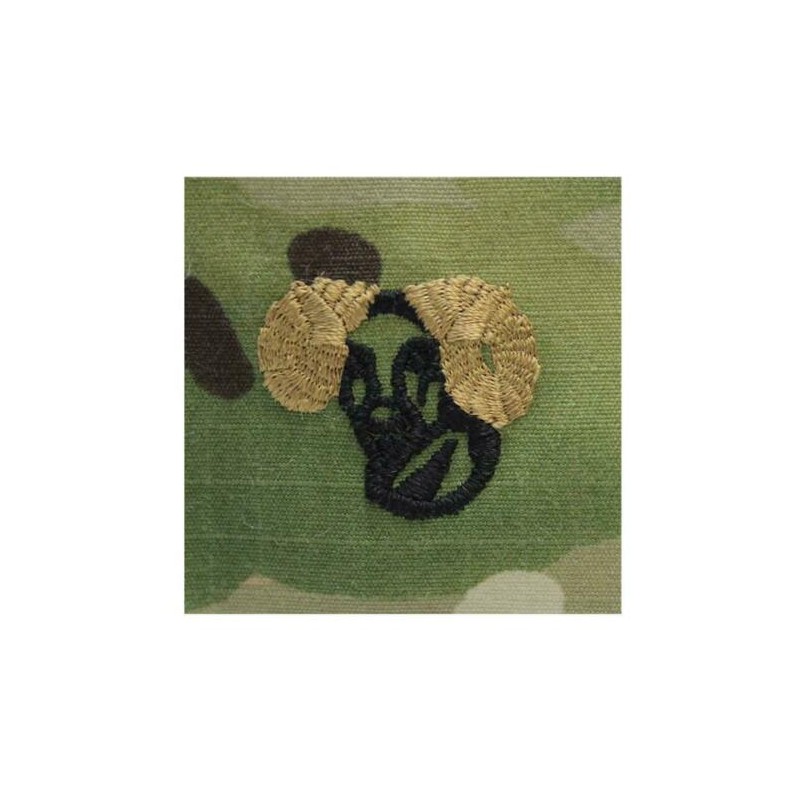 Genuine U.S. Army Embroidered Badge Rams Head Sew OCP (Military Issue）