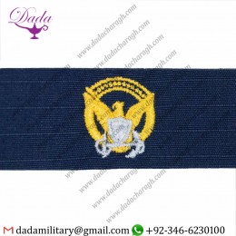 GENUINE US COAST GUARD EMBROIDERED BADGE COMMAND AFLOAT RIPSTOP FABRIC