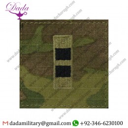 GENUINE U.S. NAVY COAST GUARD EMBROIDERED OCP WITH HOOK WARRANT OFFICE