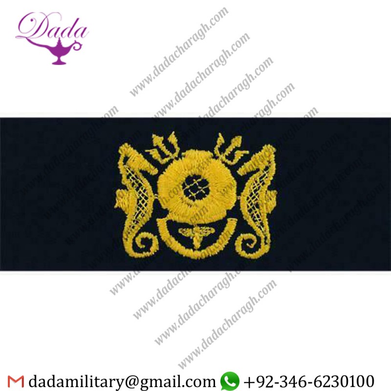 GENUINE U.S NAVY Embroidered Badge DIVING MEDICAL OFFICER Sew COVERALL