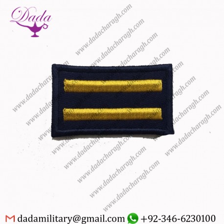 QOY TRF BADGE, QUEENS OWN YEOMANRY, BLUE MTP ARMY PATCH, MILITARY HOOK
