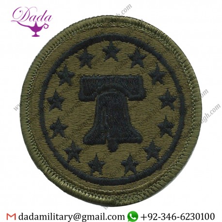 RECRUITING COMMAND (WITHOUT WORD 'RECRUITING') SUBDUED EMBROIDERED US