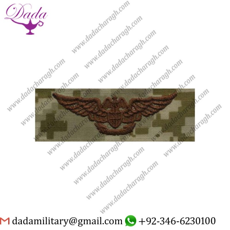 NAVY EMBROIDER BADGE PROFESSIONAL AVIATION MAINTENANCE OFFICER DIGITAL