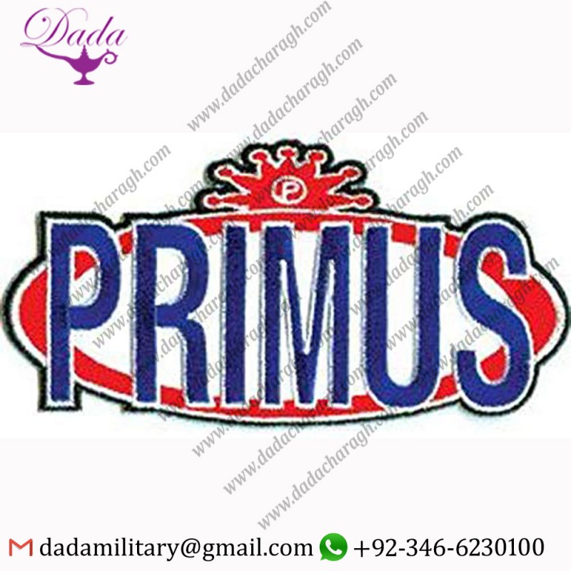 PRIMUS - LOGO - IRON ON OR SEW ON EMBROIDERED PATCH military insignias