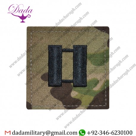 US ARMY CAPTAIN RANK OCP,SCORPION back Velcro US Army fashion Patches