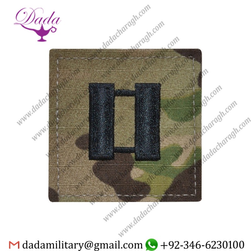US ARMY CAPTAIN RANK OCP,SCORPION back Velcro US Army fashion Patches