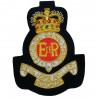 (RHA) Royal Horse Artillery Blazer Badge Bullion Wire Hand Embroidery
